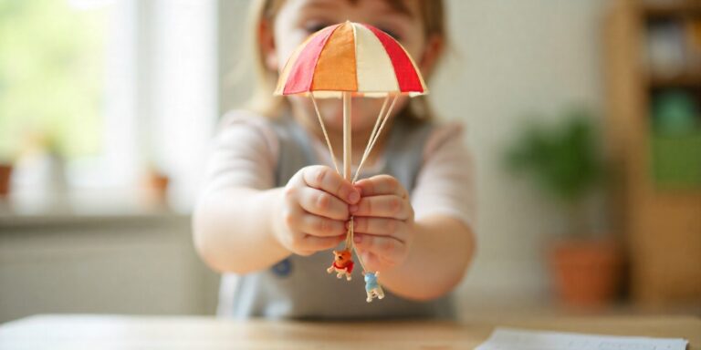 How to Make a Toy Parachute Step by Step - DIYDONTSHY