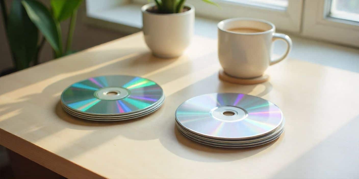 CD Craft Ideas for Adults Using Old Discs in Modern Decor
