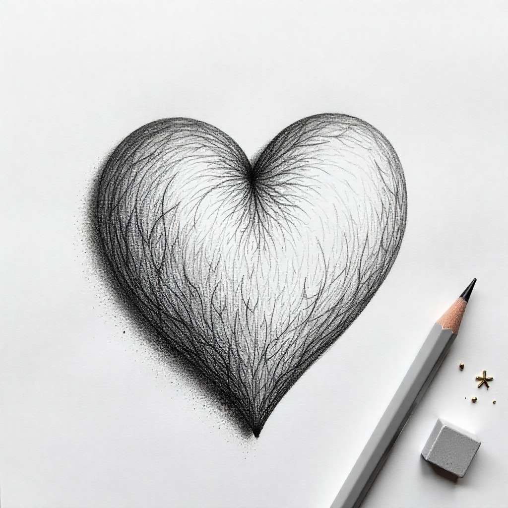 How to Draw a Valentine Heart for Cards, and Gift Ideas