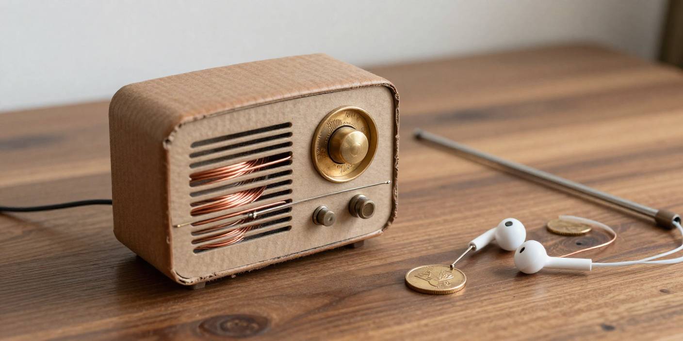 How to Make a Simple Radio With Household Items Easily