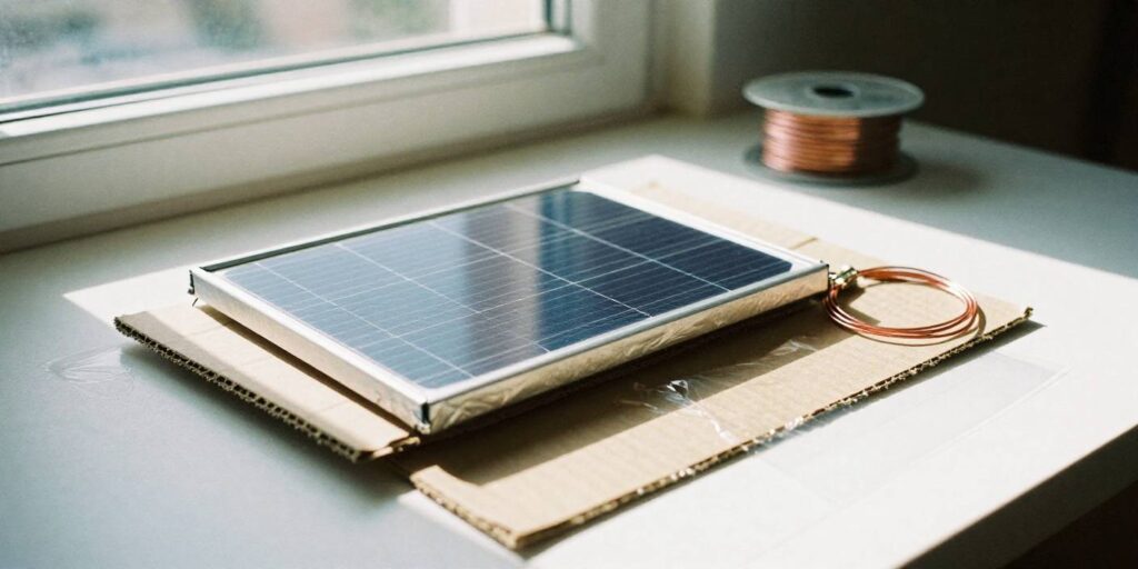 How to Make a Solar Panel With Household Items - DIYDONTSHY